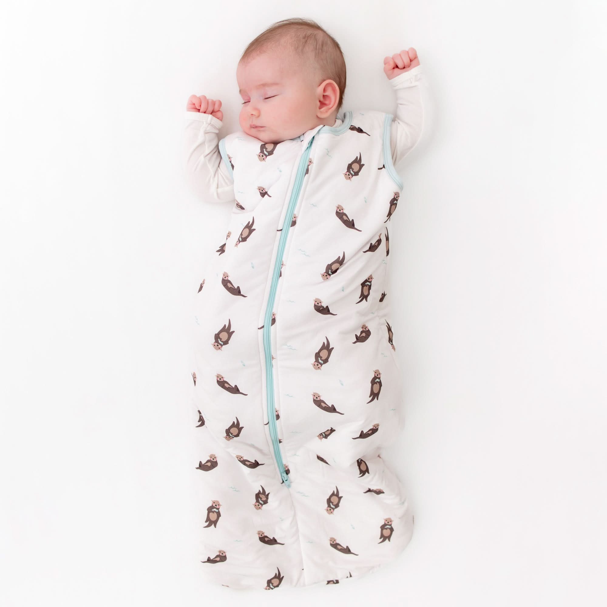 Bamboo Baby Sleep Sacks, Otter, 0-6 Months, Unisex – Bamboo Little
