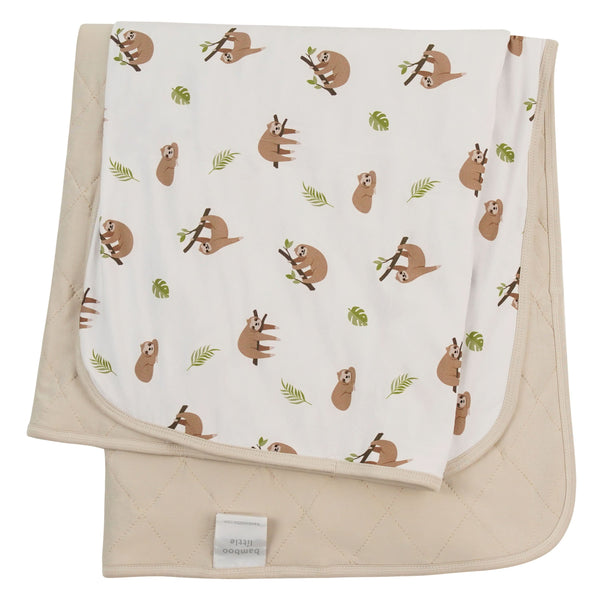 Sloth Baby Blanket | BambooLittle – Bamboo Little