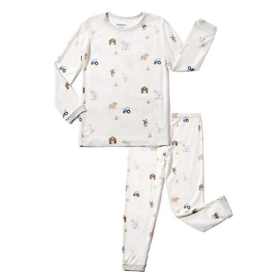 Farm Animals Pajama Set | Bamboo Little | BambooLittle