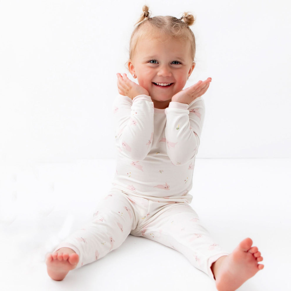 Bunny Pajama Set | Bamboo Little | BambooLittle