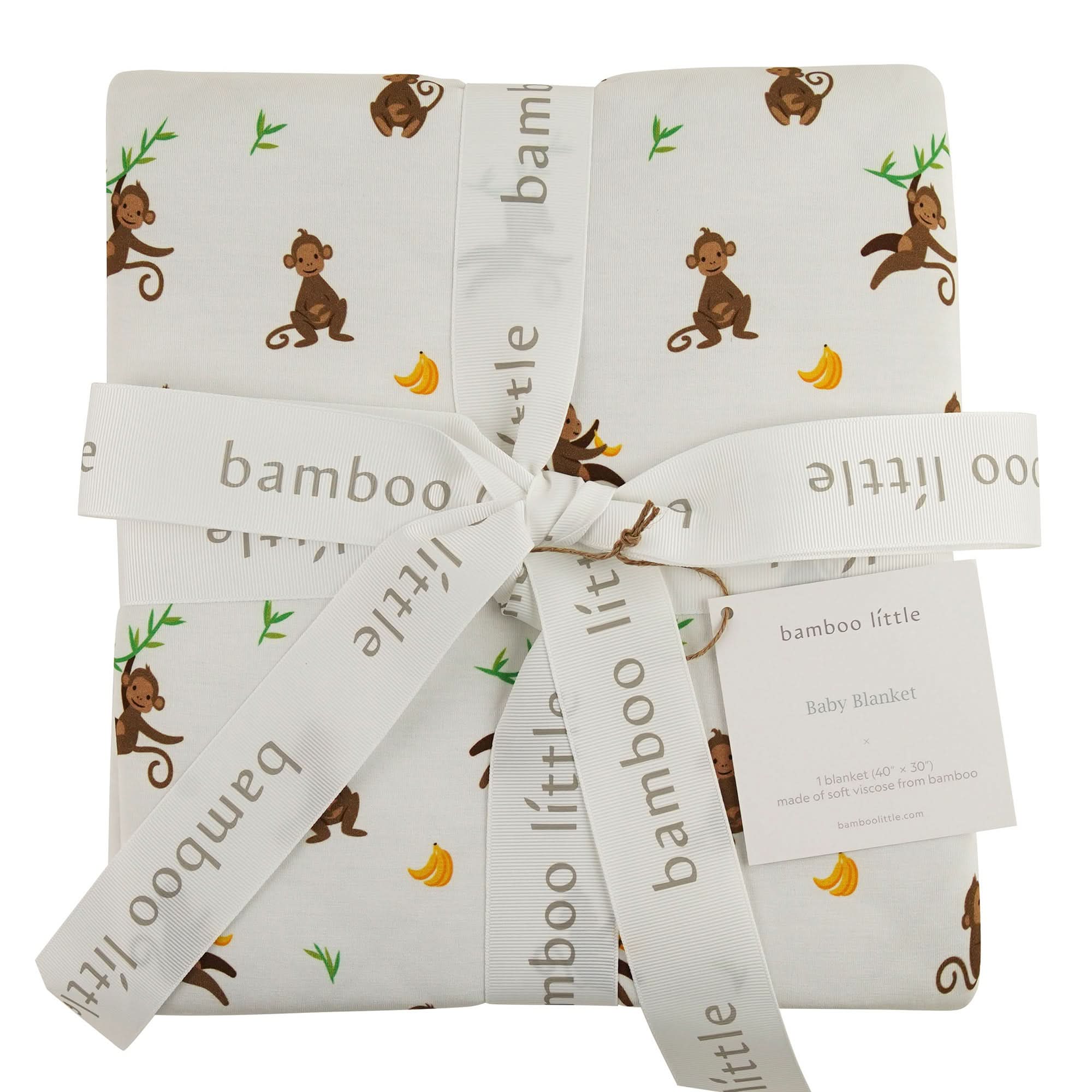 Monkey Baby Blanket | BambooLittle – Bamboo Little